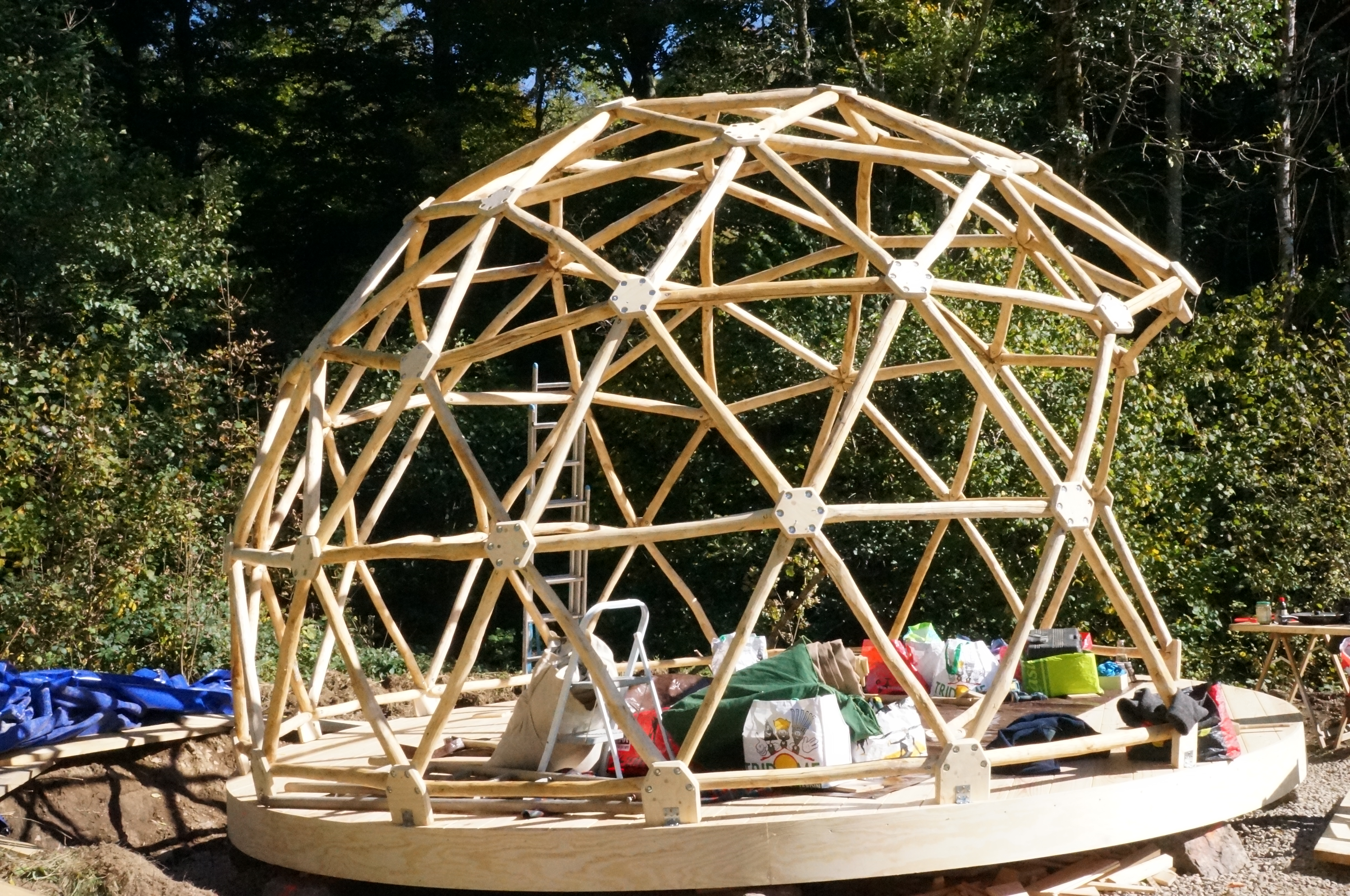 Les Dômes en Toiles – La maison dôme