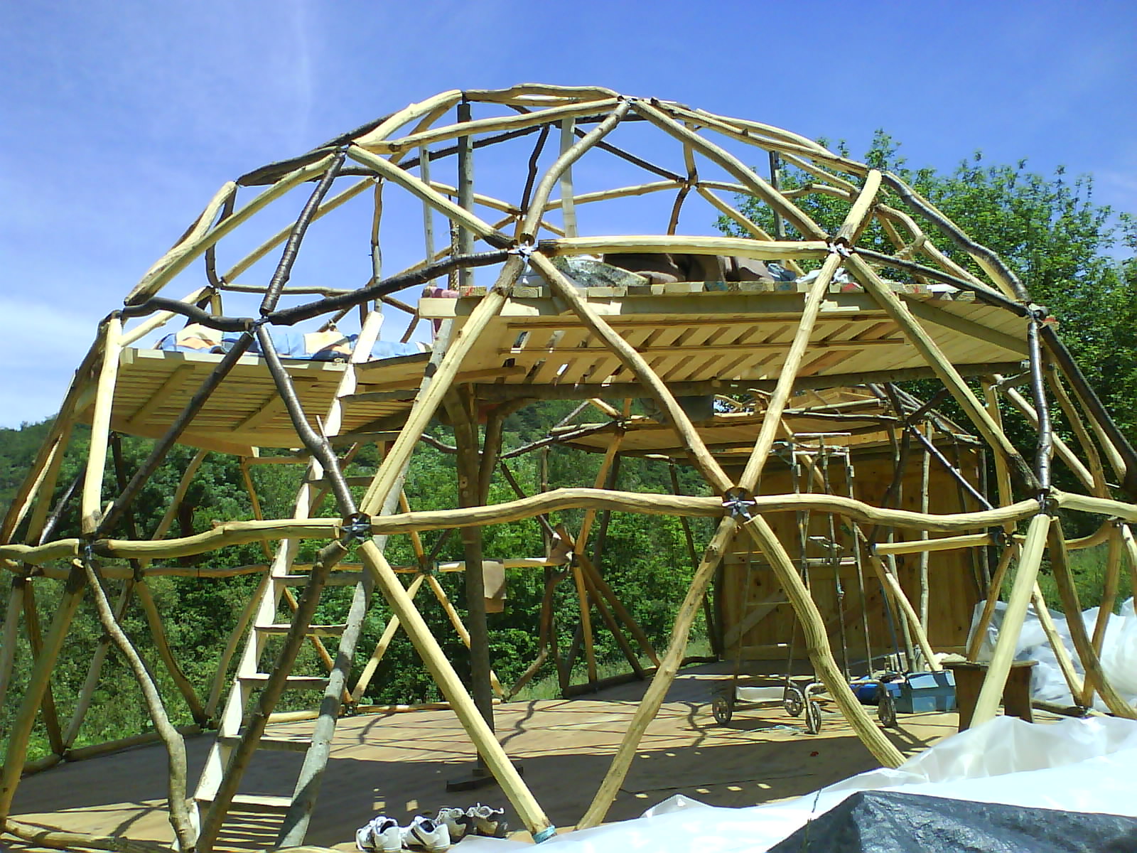 Les Dômes en Toiles – La maison dôme