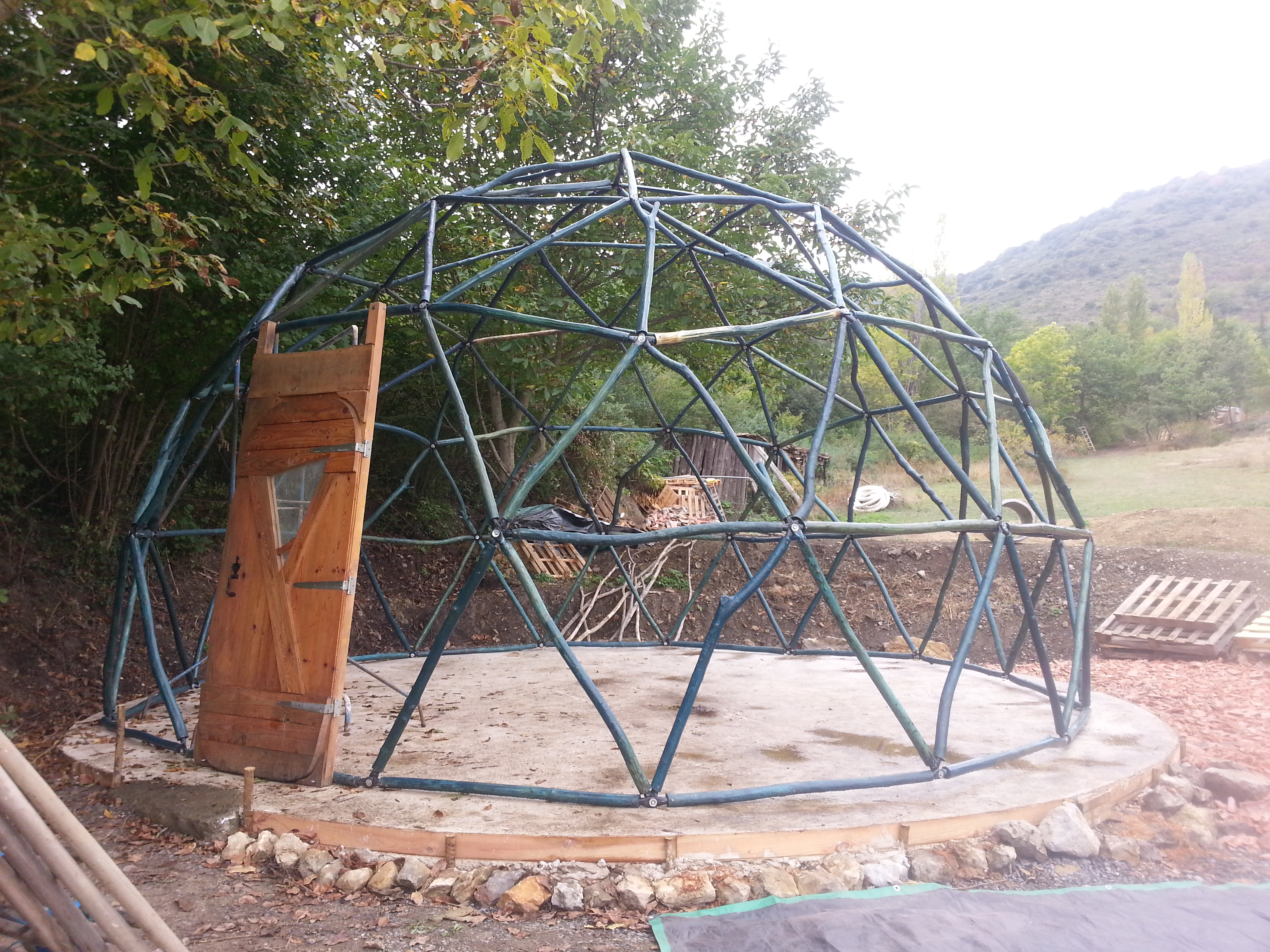 Les Dômes en Toiles – La maison dôme